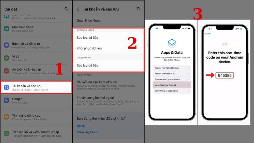 4 Cách chuyển danh bạ từ Android sang iPhone nhanh